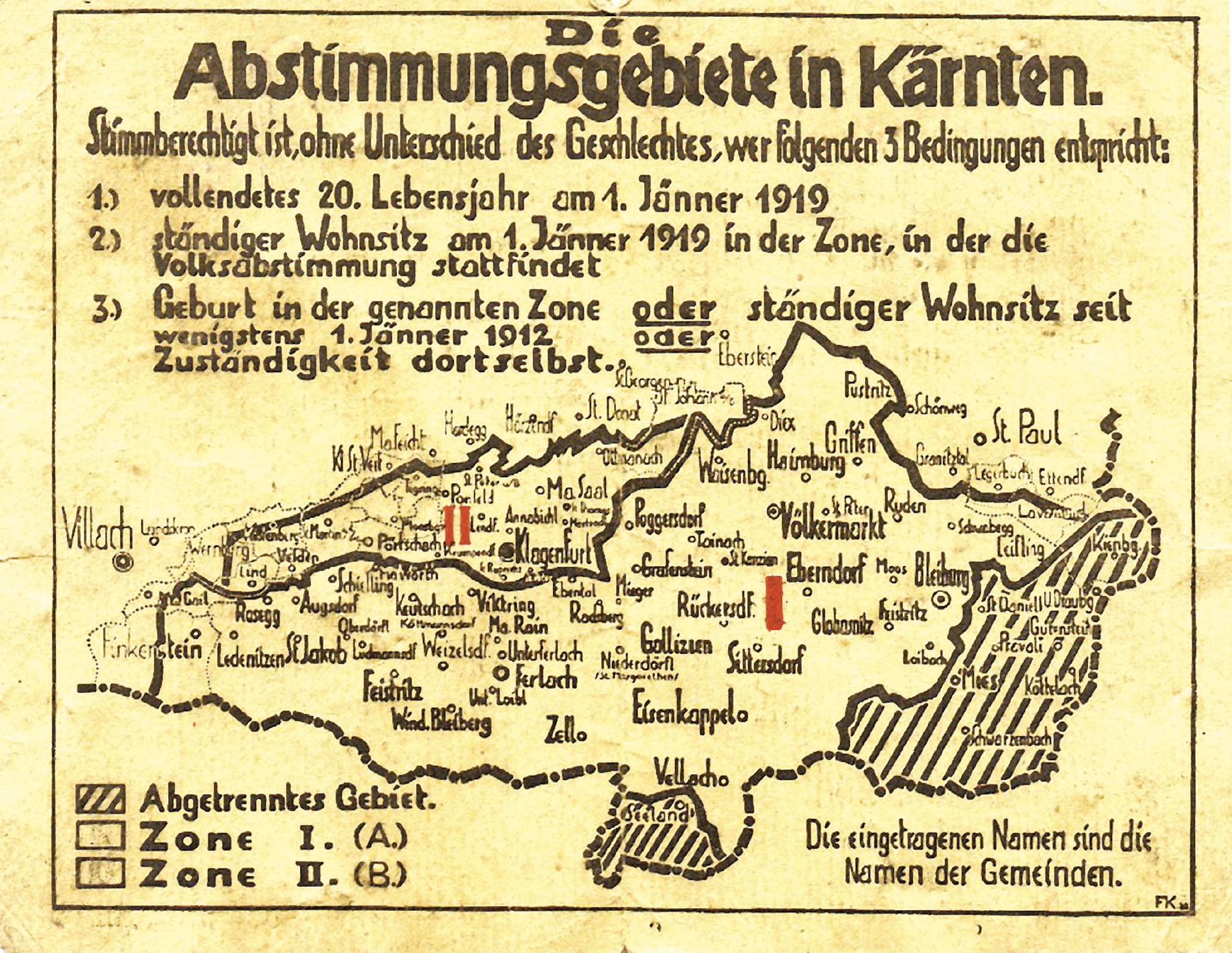 Gli scontri del periodo post-bellico (1918-1920) – Na poti skozi čas ...